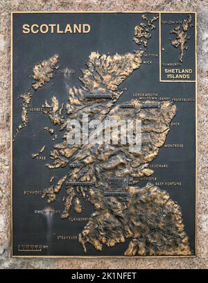 Detail of the Memorial tribute to the Royal Air Force Coastal Command ...