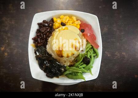Mix Ice Dessert at Cafe Jakarta, Indonesia Stock Photo - Alamy