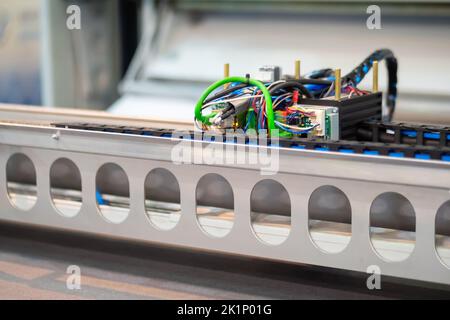 Digital cutting and creasing plotter - cnc flatbed cutter at factory ...