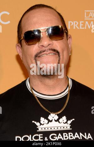 Ice T attends the 'Law & Order' Season Premiere held at Capitale in New ...