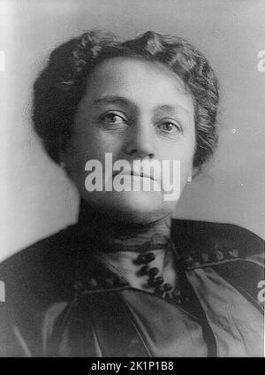 Mary Dimmick Harrison, wife of President Benjamin Harrison and her ...