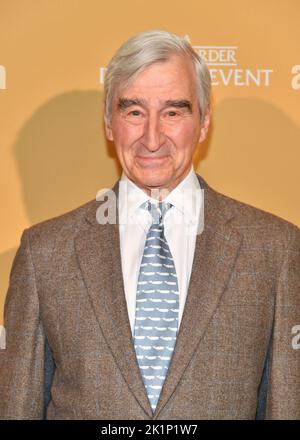Sam Waterston attends the "Law & Order" 25th anniversary celebration at ...