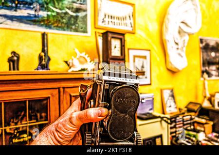 Old Kamera Mamiya c3 Stock Photo - Alamy