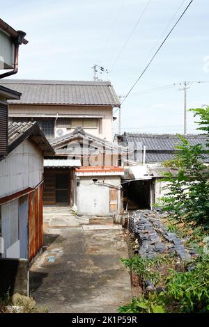 Himakajima, Aichi, Japan, 2022/18/09 , Streets of Himakajima ...