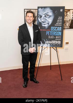 Mark Selby attends special screening of Oscar Peterson: Black + White ...