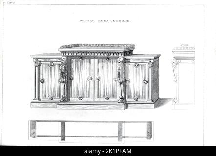Drawing Room Commodes from the The cabinet-maker and upholsterer's ...