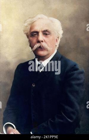 Faure, Gabriel - Portrait French composer ( 1845 - 1924 Stock Photo - Alamy