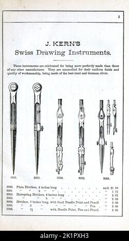 Swiss Drawing Instruments from the Catalogue of mathematical ...