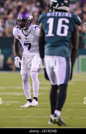 Minnesota Vikings cornerback Patrick Peterson (7) in action during an ...