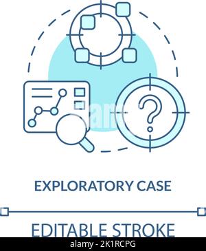 Exploratory case concept icon Stock Vector Image & Art - Alamy