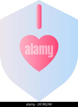 Immune system flat color ui icon Stock Vector Image & Art - Alamy