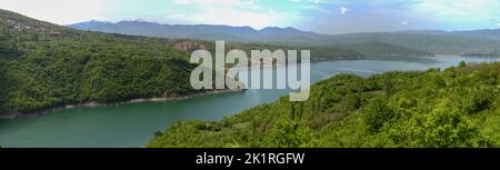 Macedonia, Debar, Lake Debar Landscape Stock Photo - Alamy