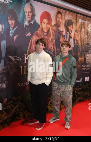 RED RIDING HOOD, from left: Lukas Haas, Christine Willes, Max Irons ...