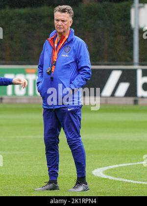 ZEIST, NETHERLANDS - SEPTEMBER 20: Coach Louis van Gaal of the ...