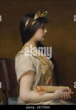 Sappho. Museum: PRIVATE COLLECTION. Author: FERDINAND KELLER Stock ...