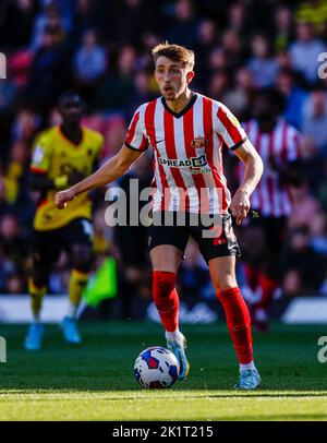 Sunderland's Dan Neil during the Sky Bet Championship match between ...