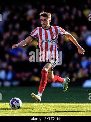 Sunderland's Dan Neil during the Sky Bet Championship match between ...
