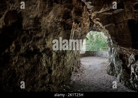 The Giant's Cave in the lower Wye Valley Stock Photo - Alamy
