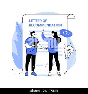 Ask recommendations isolated cartoon vector illustrations. School ...