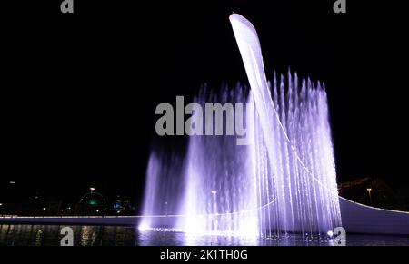 SOCHI, RUSSIA - JUNE, 05, 2021: The Waters of the Sochi Park, Water ...