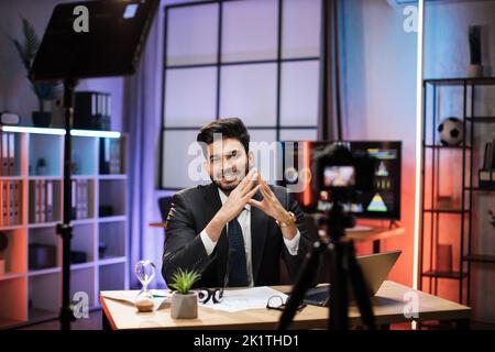 Positive attractive confident experienced smart african american ...