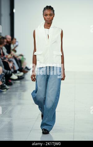 London, UK. 20/09/2022, EFTYCHIA SS23 runway during during London ...