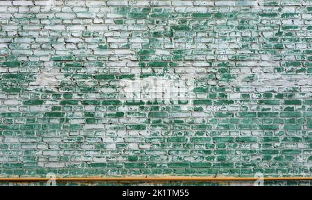 brickwork pattern with vanished paint layer Stock Photo - Alamy