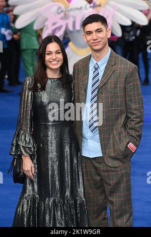 Annie O'Hara and Archie Renaux attending the UK premiere of Catherine ...