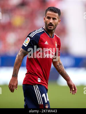 Ruben Garcia of CA Osasuna looks on during the Spanish League, LaLiga ...