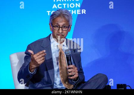 09/20/2022 New York City, New York Manish Bapna during the 2022 Clinton ...