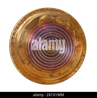 Colorful metallic gong isolated in white back Stock Photo - Alamy