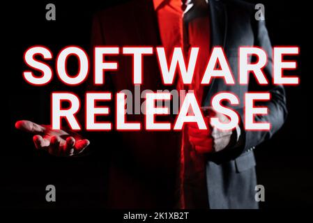Conceptual display Software Releasesum of stages of development and ...