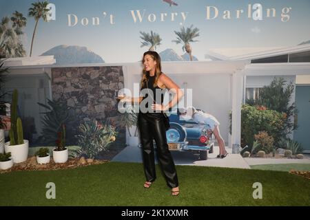 Sydney, Australia. 21st September 2022. Skye Ladell arrives on the red ...