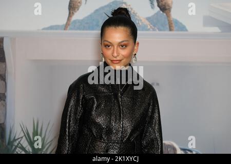Sydney, Australia. 21st September 2022. Cai Le Plaw arrives on the red ...