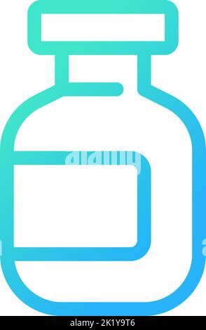 Medication bottle pixel perfect linear ui icon Stock Vector Image & Art ...
