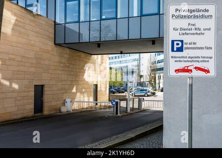 Police Headquarters North Hesse in Kassel Stock Photo - Alamy