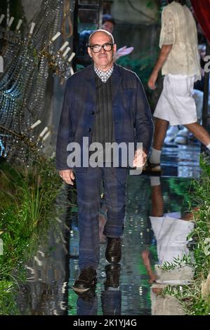 Milan, Italy. 21st Sep, 2022. Milan, Milan Fashion Week, Woman Spring ...