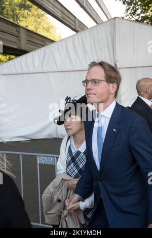 THE HAGUE - Pepijn van Houwelingen (FVD) during the swearing-in ...