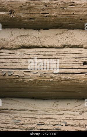 full frame view of beautiful house with windows and open wooden ...