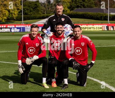 PONTYCLUN, WALES - 21 SEPTEMBER 2022: Wales’ Sports Science Ronan ...