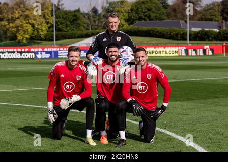 PONTYCLUN, WALES - 21 SEPTEMBER 2022: Wales’ Sports Science Ronan ...
