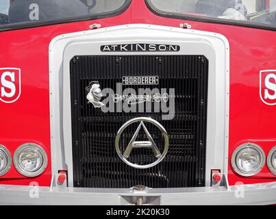 Vintage Atkinson Commercial Truck Stock Photo - Alamy