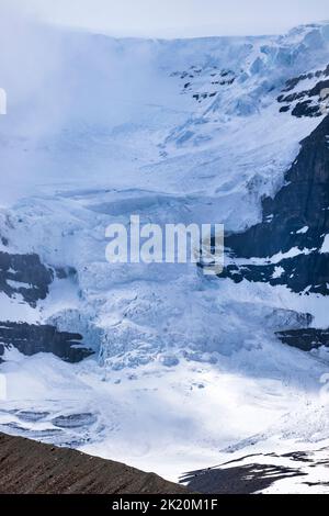 Snow Dome mountain; Dome Glacier; Columbia Ice Fields; Jasper National ...