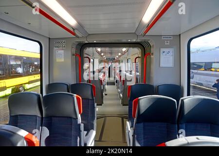 Berlin, Germany, 21st September 2022. Train manufacturer Stadler has ...