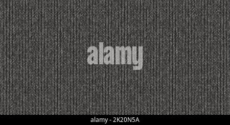 Classic knitted fashion seamless tileable pattern. Realistic knitted ...