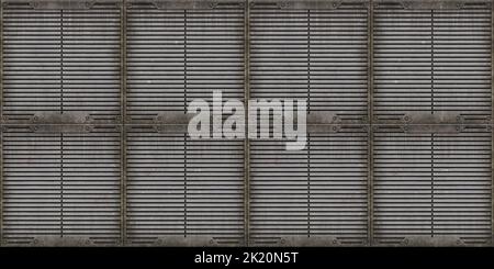 Seamless steel floor plate background texture. Tileable industrial ...