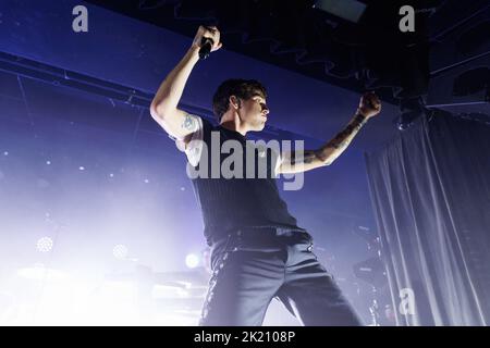 BARCELONA - SEP 10: Role Model (band from the singer Tucker Pillsbury ...