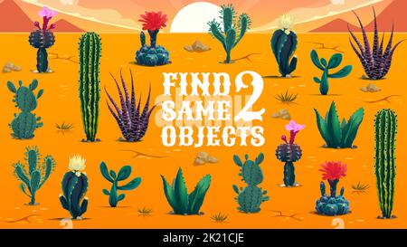 Find a suitable silhouette of Mexican cactus plants in desert, kids ...