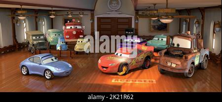 LIGHTNING MCQUEEN, MATER, CARS, 2006 Stock Photo - Alamy