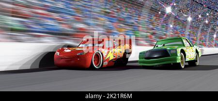CHICK HICKS, LIGHTNING MCQUEEN, CARS, 2006 Stock Photo - Alamy
